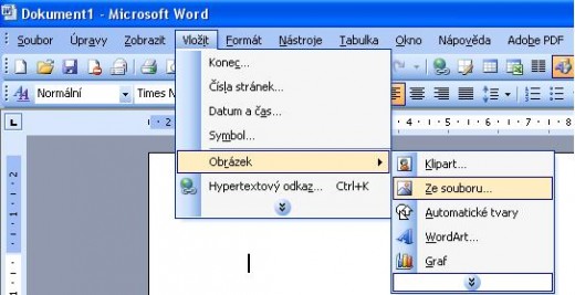 Obrázky ve Wordu :: Vám Pomůžu